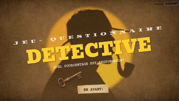 DETECTIVE QUIZ Niveau 1