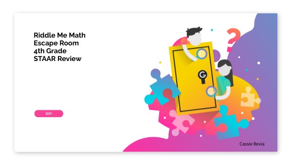 4th Grade STAAR Escape Room | Genially