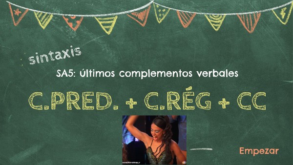 Sintaxis II: CPRED, CREG, CC | Genially