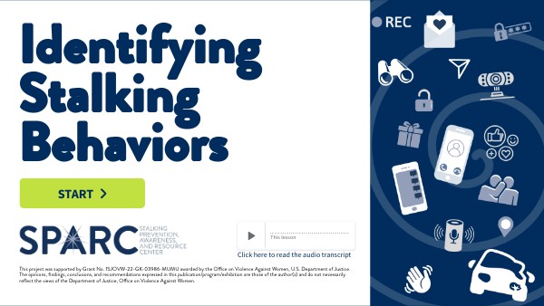 2. Identifying Stalking Behaviors | Genially