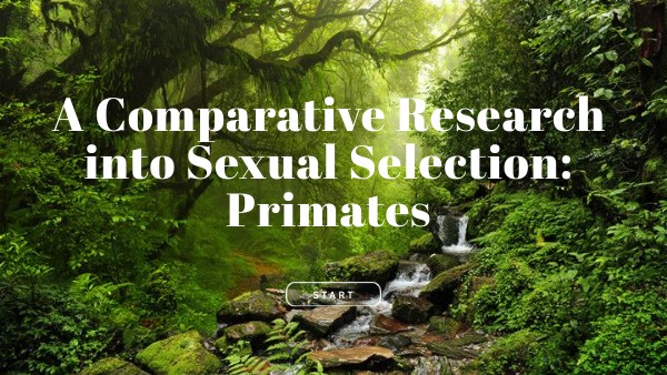 Comparative Research Sexual Selections