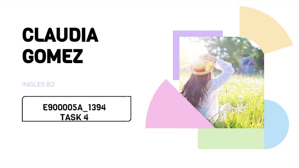 INGLES TASK 4 | Genially