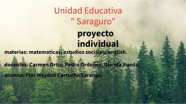proyecto individual. | Genially