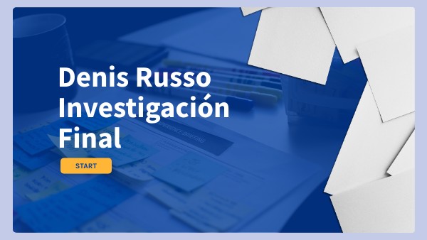 Investigación - Denis Russo