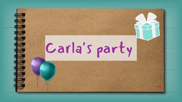 Carla's Party | Genially