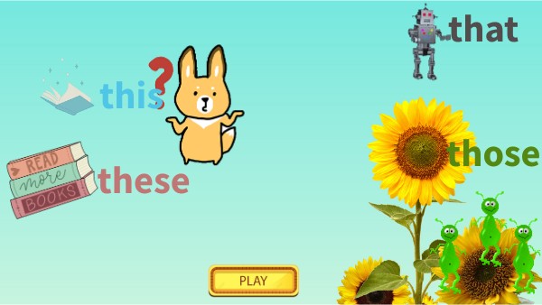 KB 2 this that these those | Genially