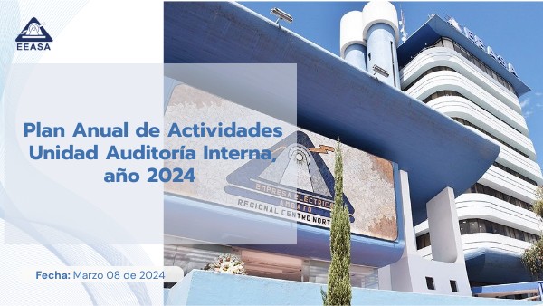 Plan Anual de Actividades de la Unidad de Auditoría Interna 2024 | Genially