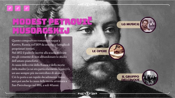 Musorgskij e il Gruppo dei Cinque | Genially