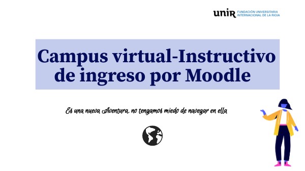 Instructivo de ingreso a Moodle | Genially