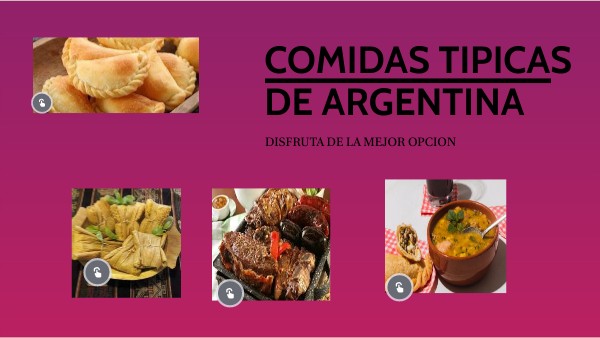 Comidas Típicas de Argentina | Genially