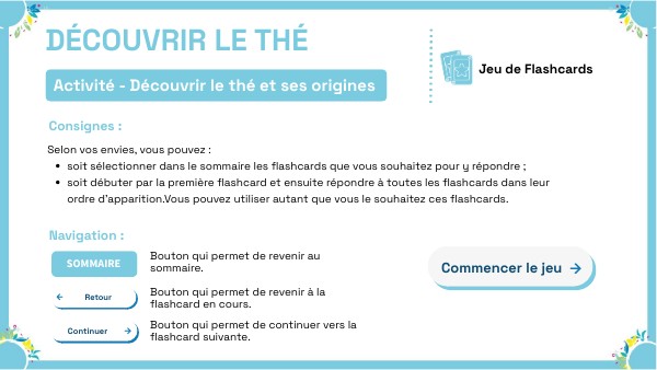 Copie_de_secours O1 Découvrir - Activité Flashcards | Genially