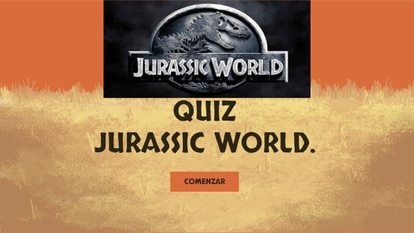 QUIZ JURASSIC WORLD. | Genially