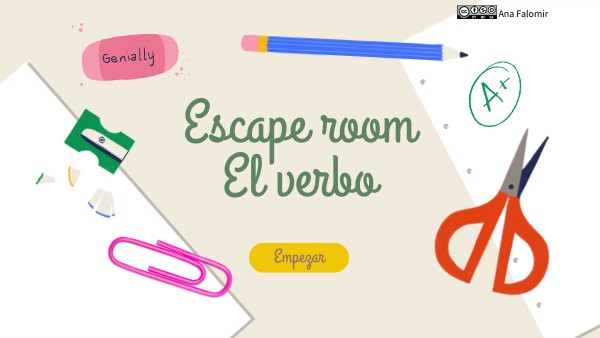 Copia - ESCAPE ROOM VERBO
