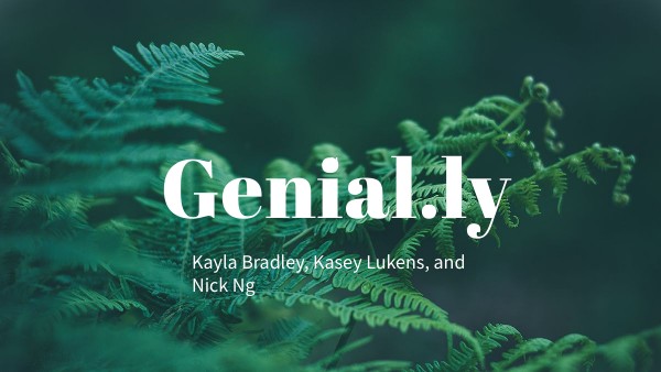 NATURE PRESENTATION | Genially