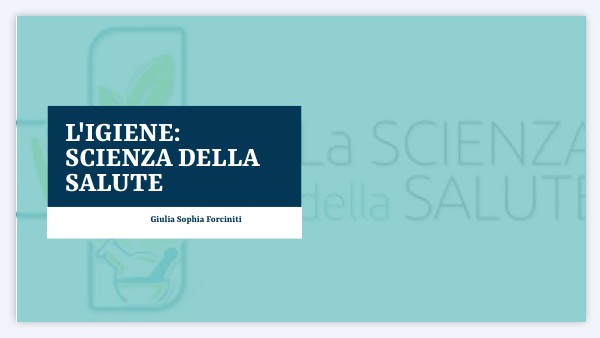 scienze | Genially