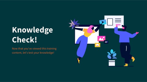 Knowledge Check! | Genially