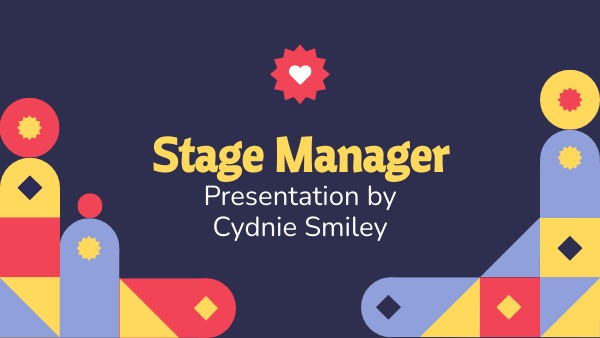 Stage Manager Presentation | Genially