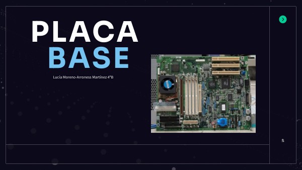 placa base | Genially