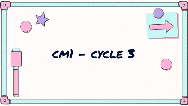 cm1 cycle 3 | Genially