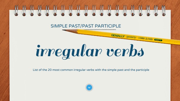 Irregular verbs | Genially