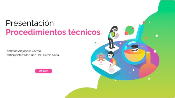 PRESENTACIÓN PROCEDIMIENTOS | Genially