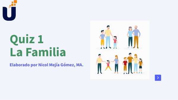 Quiz 1 La Familia | Genially