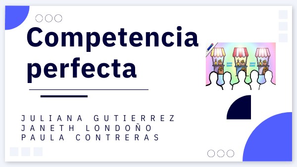 PRESENTACIÓN COMPETENCIA PERFECTA | Genially
