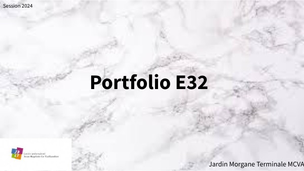 Jardin Morgane E32 | Genially