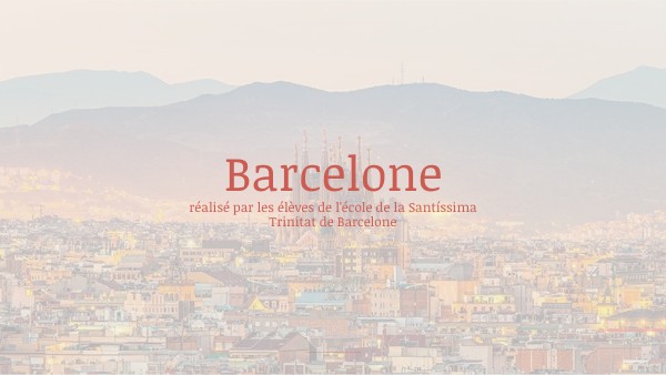 BARCELONE | Genially