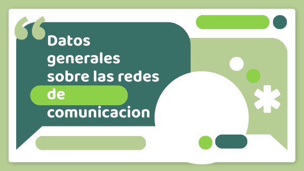 Datos sobre la red | Genially
