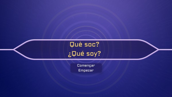 Què soc? | Genially