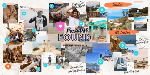 Stitch Note S/S 2023 Photoshoot Mood Board