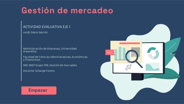 Actividad Evaluativa eje 1 - Gestión de Mercadeo | Genially