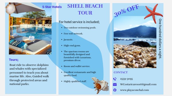 Shell Beach Tour | Genially