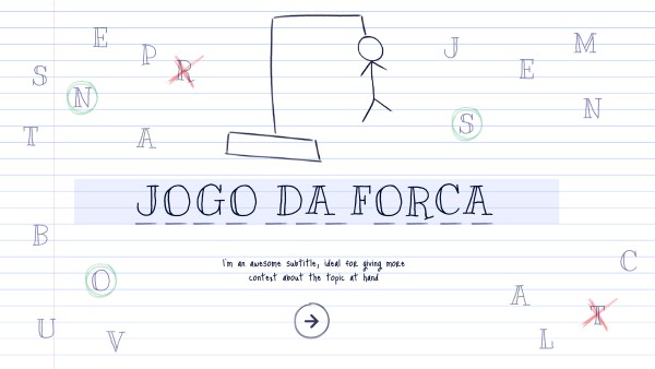 JOGO DA FORCA | Genially