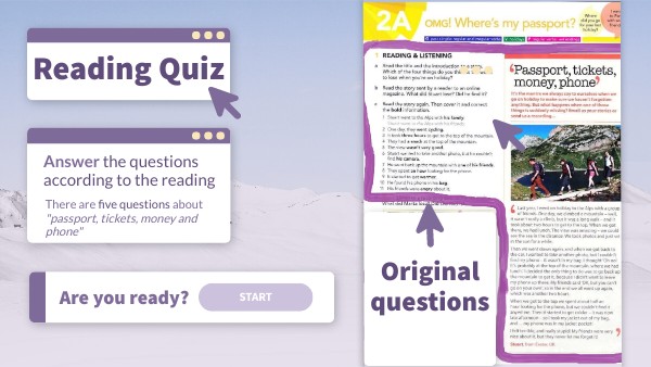 QUIZ READING | Genially