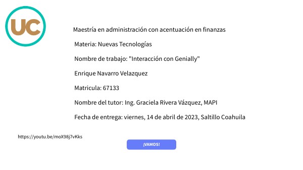 "Interacción con Genially"