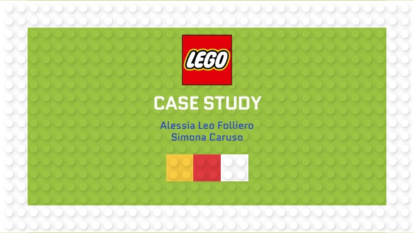 LEGO STUDY CASE