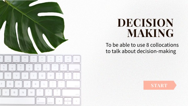 Decision -making | Genially