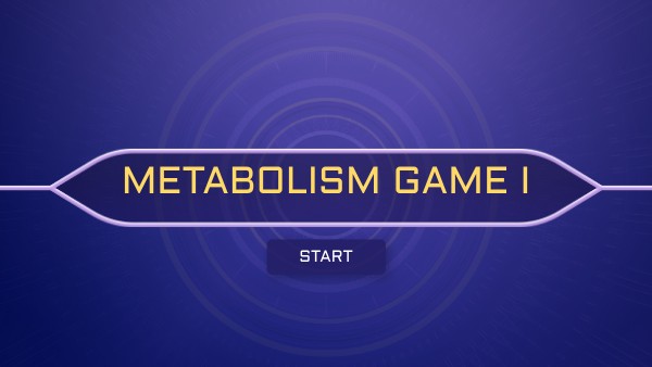 METABOLISM I