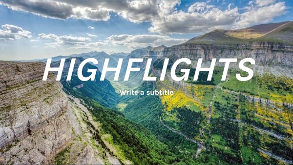 HIGH FLIGHTS PRESENTATION