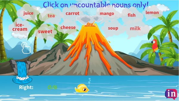 Food Countable/Uncountable nouns | Genially
