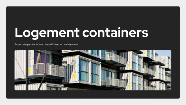 Technologie container