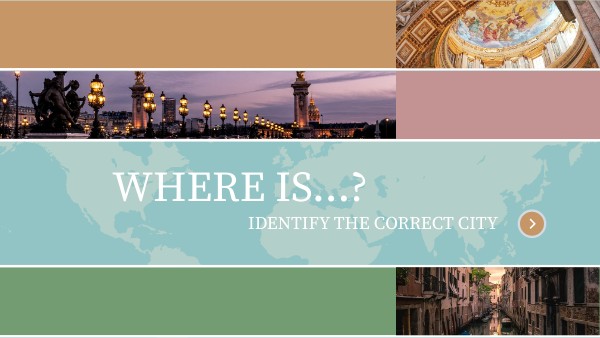 Genially guess the city | Genially