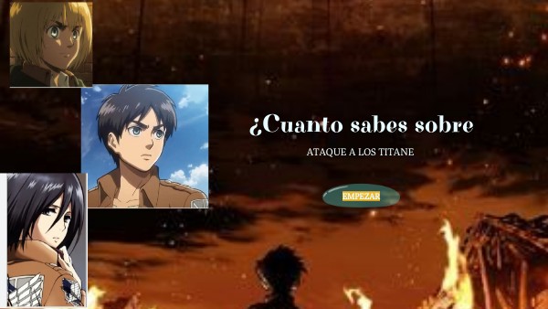 ESCAPE ROOM ataque a los titanes | Genially