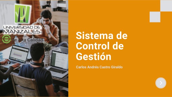 SISTEMA DE CONTROL DE GESTION | Genially