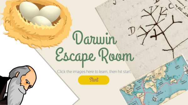 Darwin ESCAPE ROOM