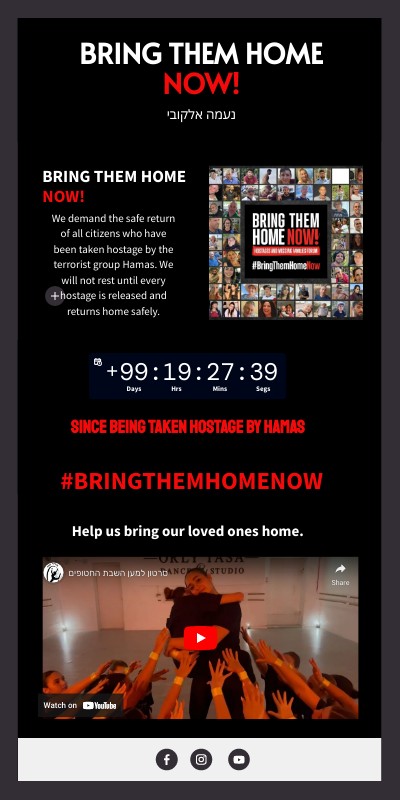 BRING THEM HOME NOW NAAMA ELKOBI