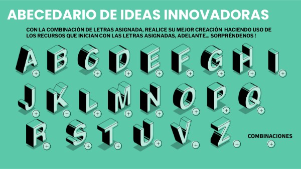 ABECEDARIO CREATIVO | Genially