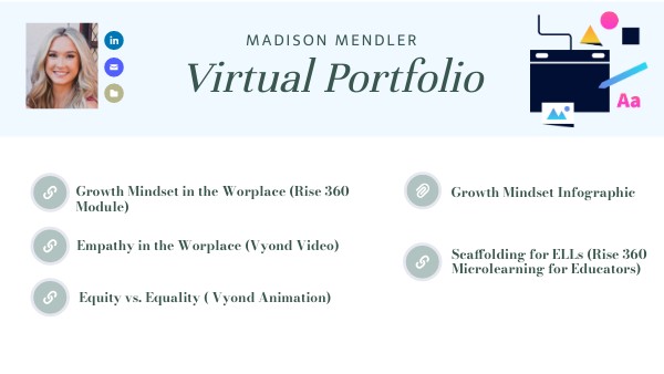 Madison Mendler - Virtual Portfolio
